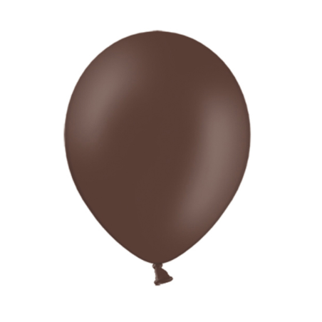 10 ballons marrons - 28 cm