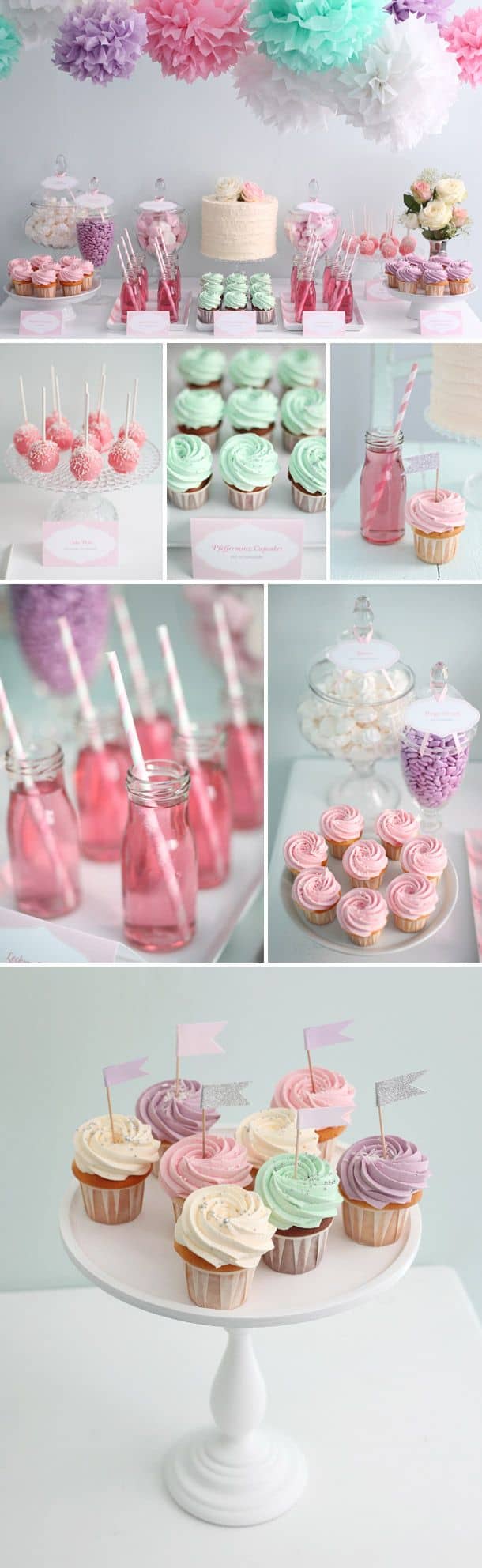 Du pastel pour ma Baby Shower