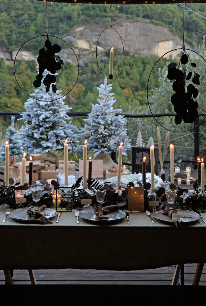 Une jolie table de Noël pour 6 invités – inspiration scandinave et ...