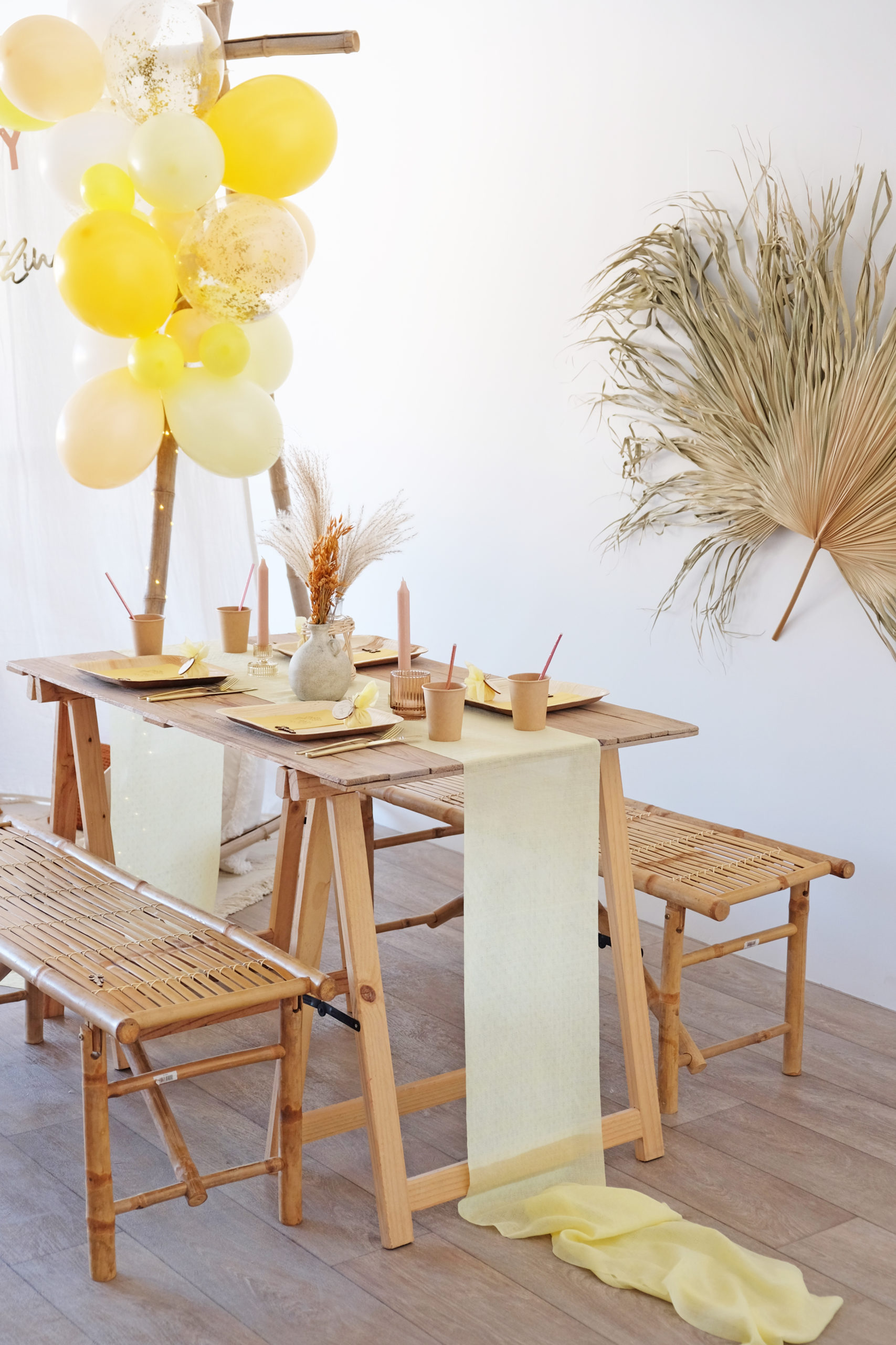 Un thème couleur pour le baptême de votre enfant