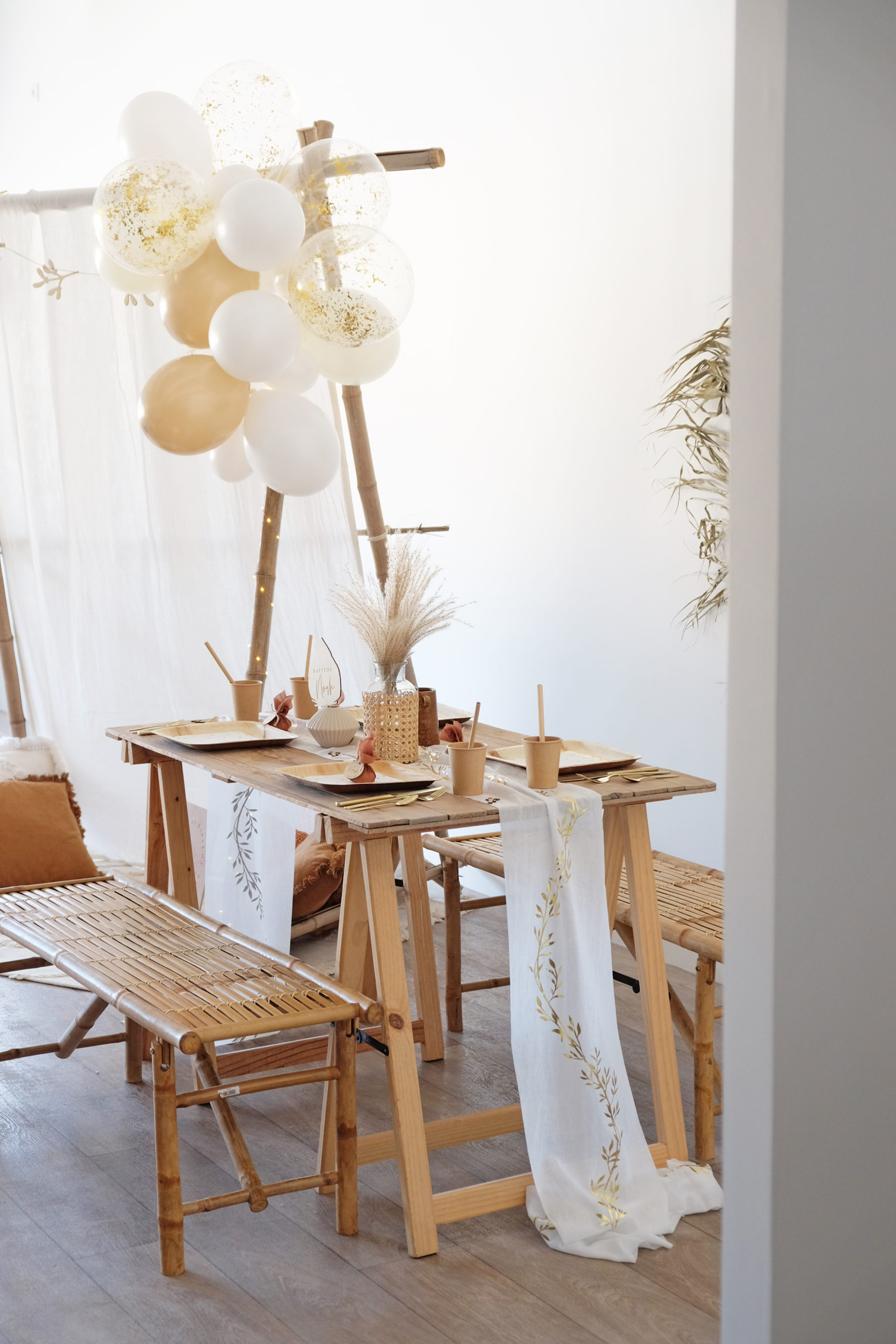 Un thème couleur pour le baptême de votre enfant