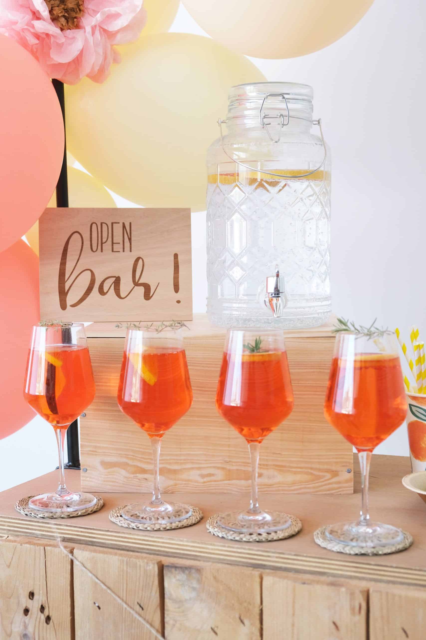 Comment décorer un bar à spritz